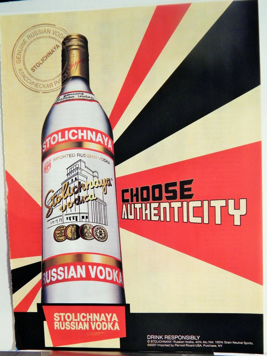 Russian Vodka Ad
