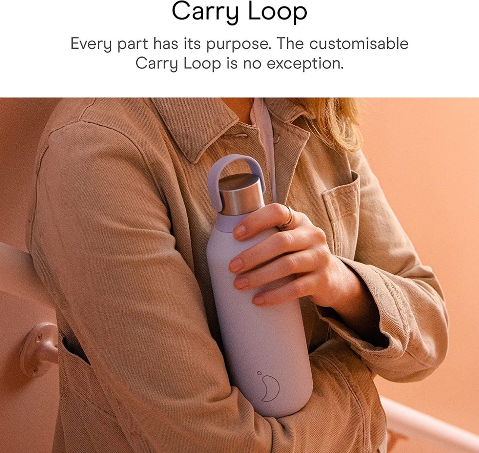 Chillys Water Bottle 500ml B500S2PLUM - Reusable Stainless Steel | Plum ...