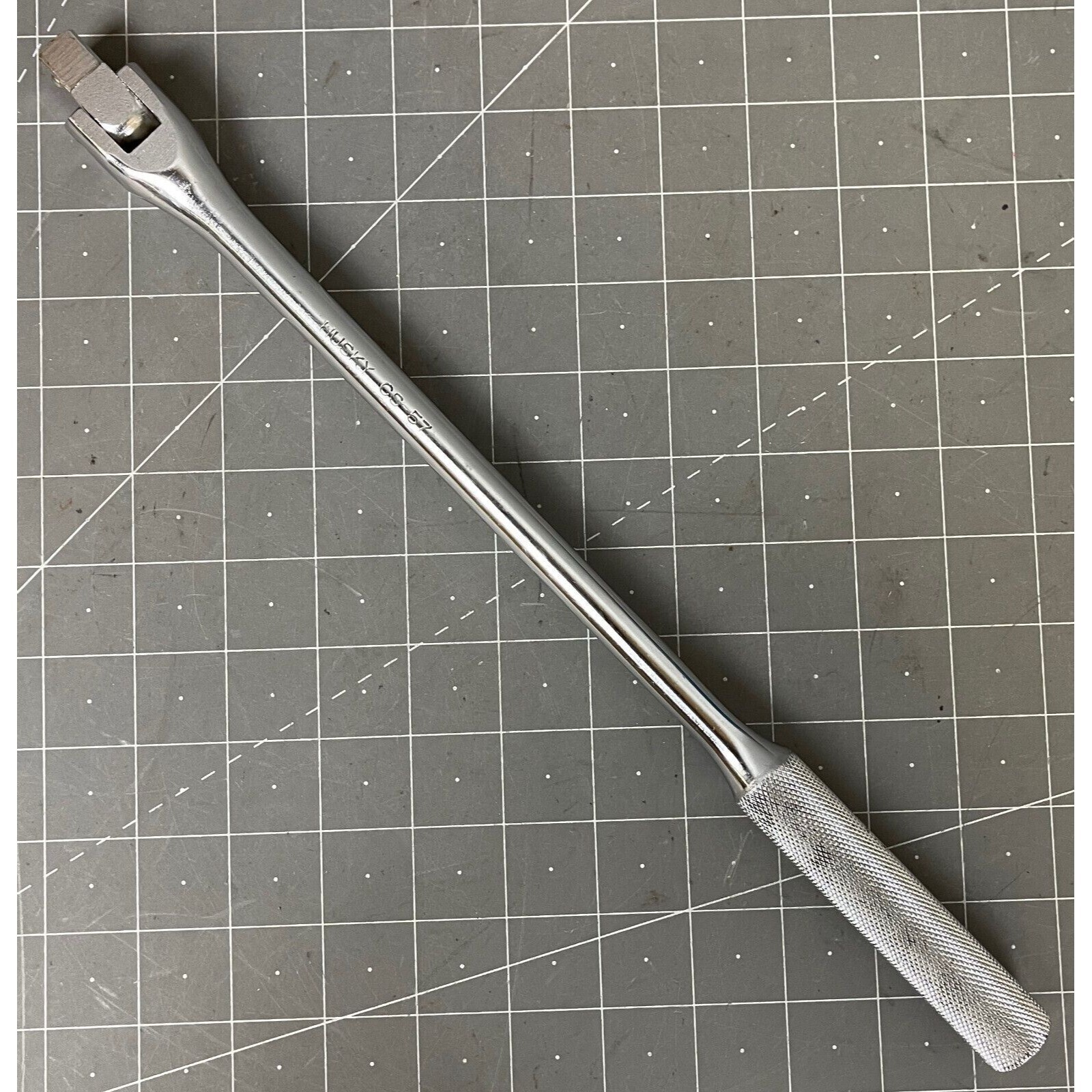 1/2" Drive x 14" Length HUSKY Breaker Bar CS-57 USA Knurled Grip ...