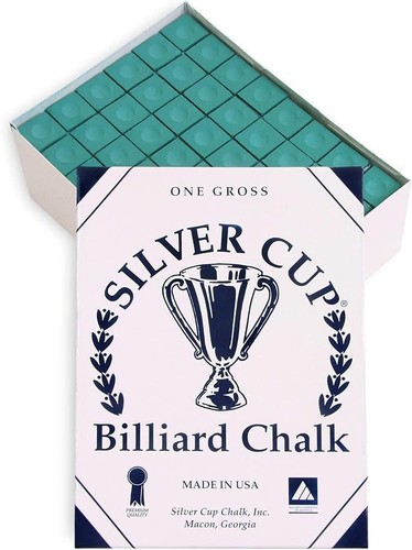 Silver Cup Billiard Chalk - 1 Gross (144 pcs.) GREEN | eBay