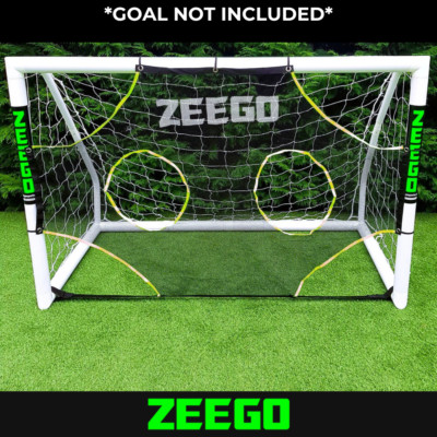 ZEEGO Football Goal Target Sheet Improves Shooting Accuracy - Goal ...