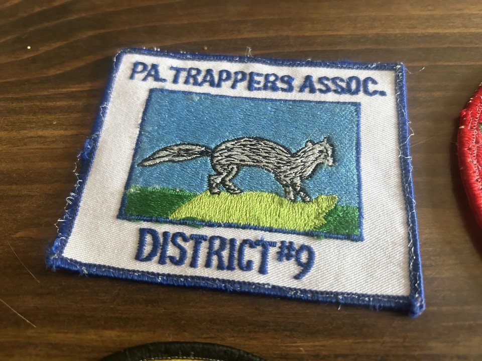 Vintage 1970’s-80’s Pa. Pennsylvania Trapping-Trapper Patches ...