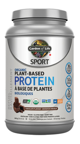 Garden Of Life SPORT Organic Plant Based Protein Chocolate Muscle Grow ...