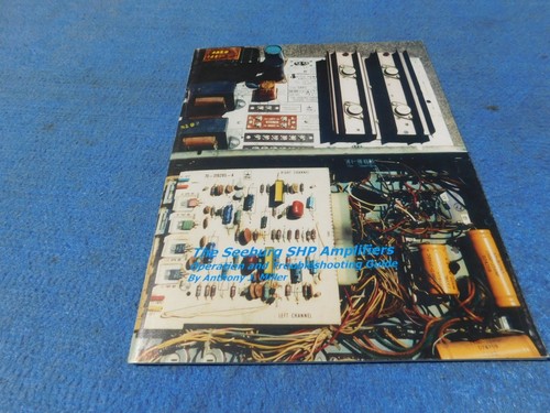 Seeburg SHP Amplifiers Trouble Shooting Guide By Tony Miller 2001 | eBay