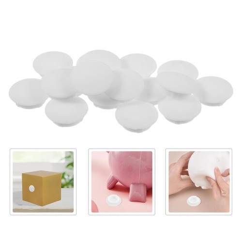 20pcs Silicone Piggy Bank Hole Plugs White Money Bank Stoppers | eBay ...