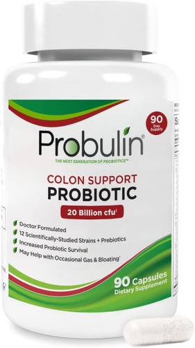 Colon Support Probiotic Supplement, Daily Gut, Digestive, and Immune ...