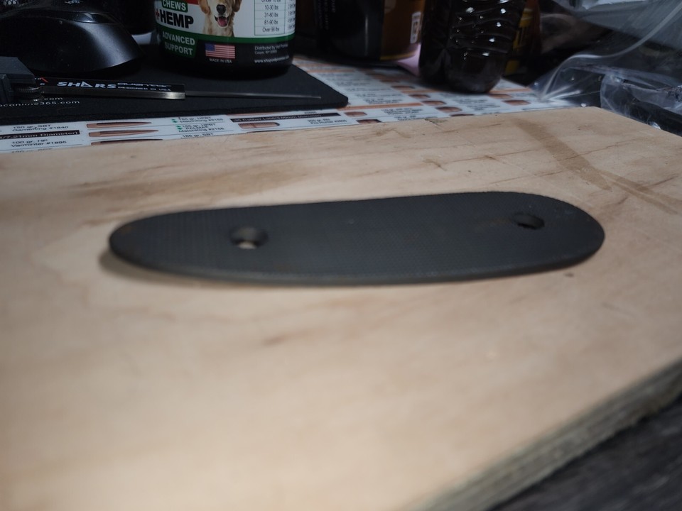Remington 513T Target Rifle Checkered steel Butt Plate Parkerized ...