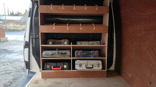 VW Transporter T5 T6 Van Shelving Racking Tool Storage Organiser | eBay UK