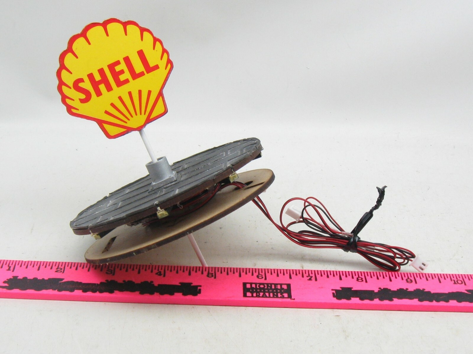 Menards Building part ~ Shell Gas sign with lights | eBay