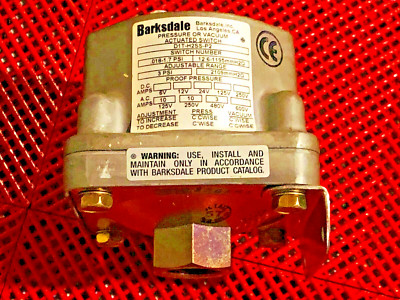 Barksdale Controls D1T-H2SS-P2 Pressure Vacuum Actuated Switch | eBay