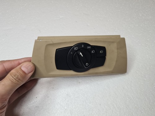 BMW E90 E91 06-08 328i 335i headlight switch foglight rain sensor Beige ...