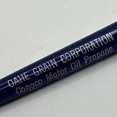 VTG Ballpoint Pen Oahe Grain Corporation Conoco Motor Oil Propane Onida ...