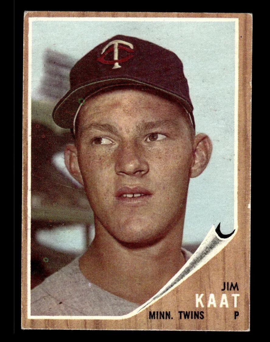 1962 Topps #21 Jim Kaat Minnesota Twins | eBay