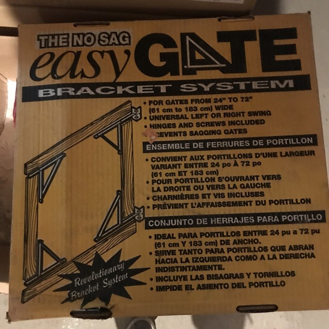 Homax EasyGate 80099 No-Sag Gate Kit for sale online | eBay