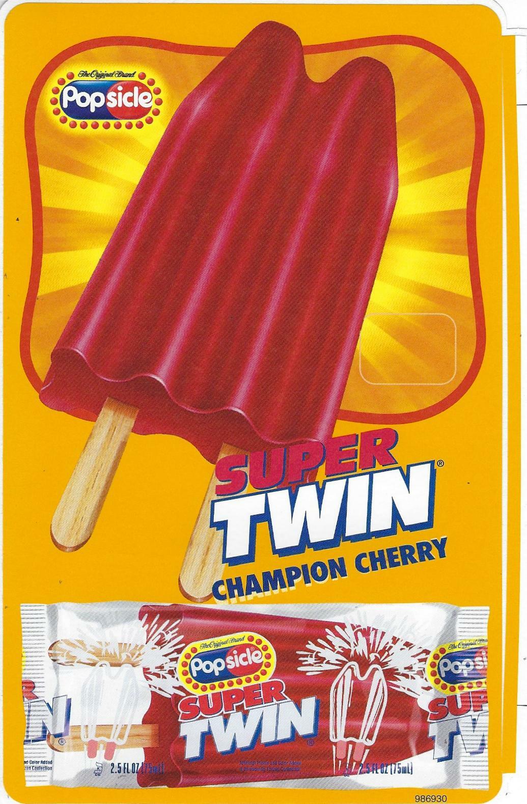 Super Twin Popsicle Ice Cream Truck Sticker 8"x 5" FREE SHIPPING | eBay