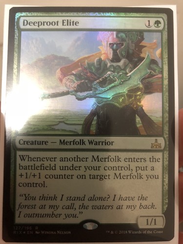 Deeproot Elite, FOIL, MTG Rivals Of Ixalan, RARE | eBay