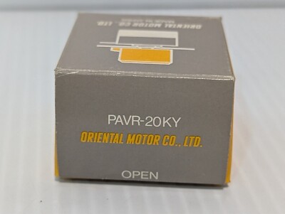 (2) NEW Oriental Motor PAVR-20KY Speed Control Variable Register ...