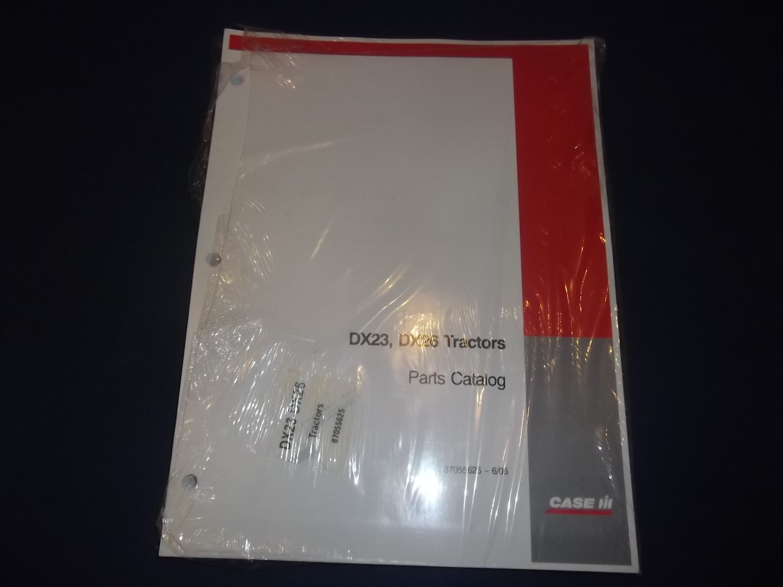 CASE DX23 DX26 TRACTOR PARTS BOOK MANUAL | eBay