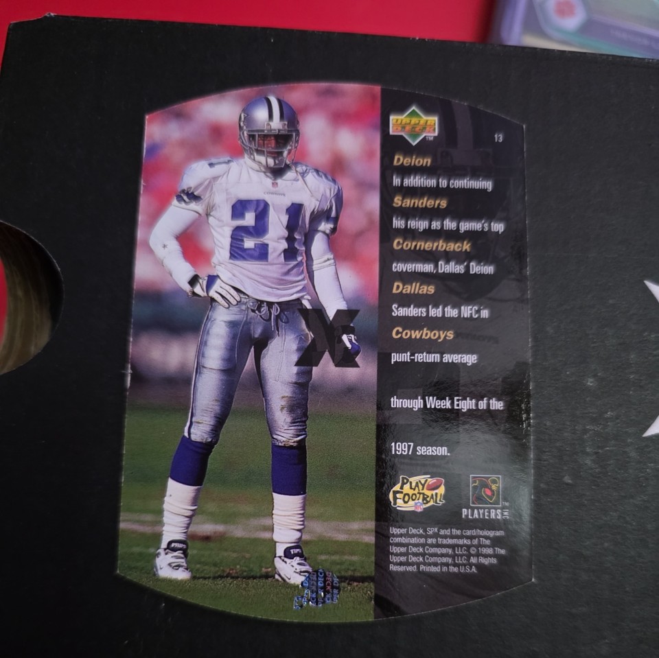 1998 SPx - Deion Sanders #13 Silver Dallas Atlanta 49ers Prime Time | eBay