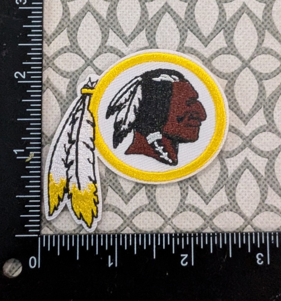 WASHINGTON COMMANDERS REDSKINS FOOTBALL IRON ON EMBRIODERED PATCH | eBay