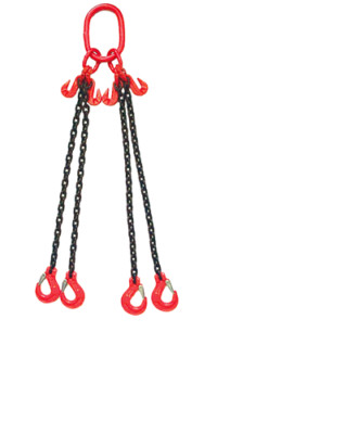 Four (4) Leg Lifting Chain Sling 6.7T Safe working Load | eBay UK