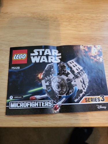 LEGO Star Wars 75128 TIE Advanced Prototype Manual Only | eBay