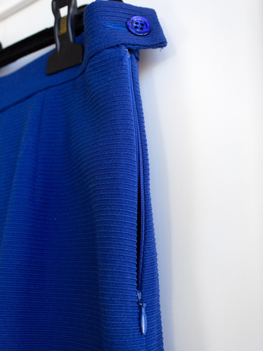 Yves Saint Laurent Encore Vintage S/S1995 Royal Blue Gold Yves Saint Laurent Encore Vintage S/S1995 Royal Blue Gold