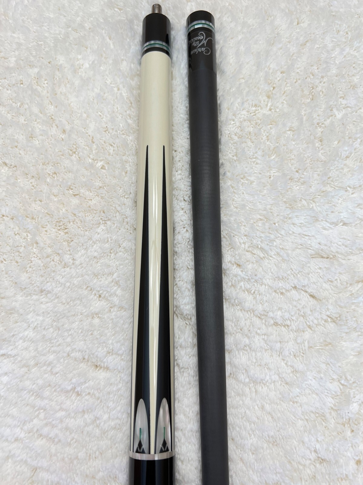 IN STOCK, Meucci 97-21 W Pool Cue w/ Carbon Pro Shaft, FREE HARD CASE ...