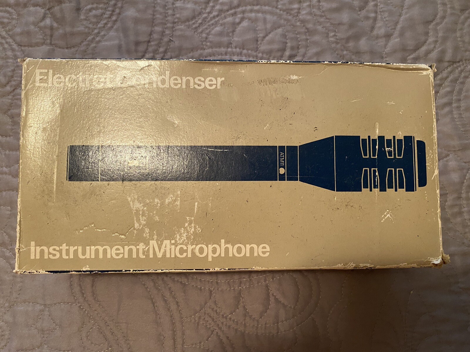 AUDIO TECHNICA ATM-11 Condenser Instrument Microphone Near Mint BUT ...