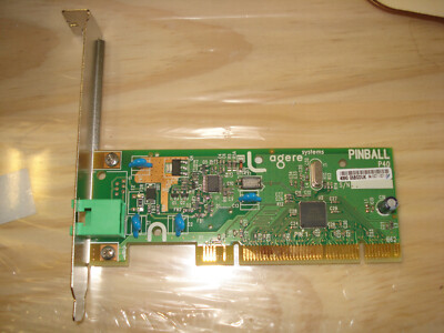 Agere Systems Pinball P40 PCI Desktop Modem Card HP PN. 5188-2898 ...