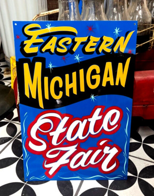 Order your PERSONALIZED Hand Painted Vintage Style STATE FAIR SIGN Park ...