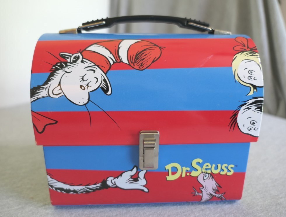 The World Of Dr Seuss Metal Lunch Box Cat In The Hat Horton