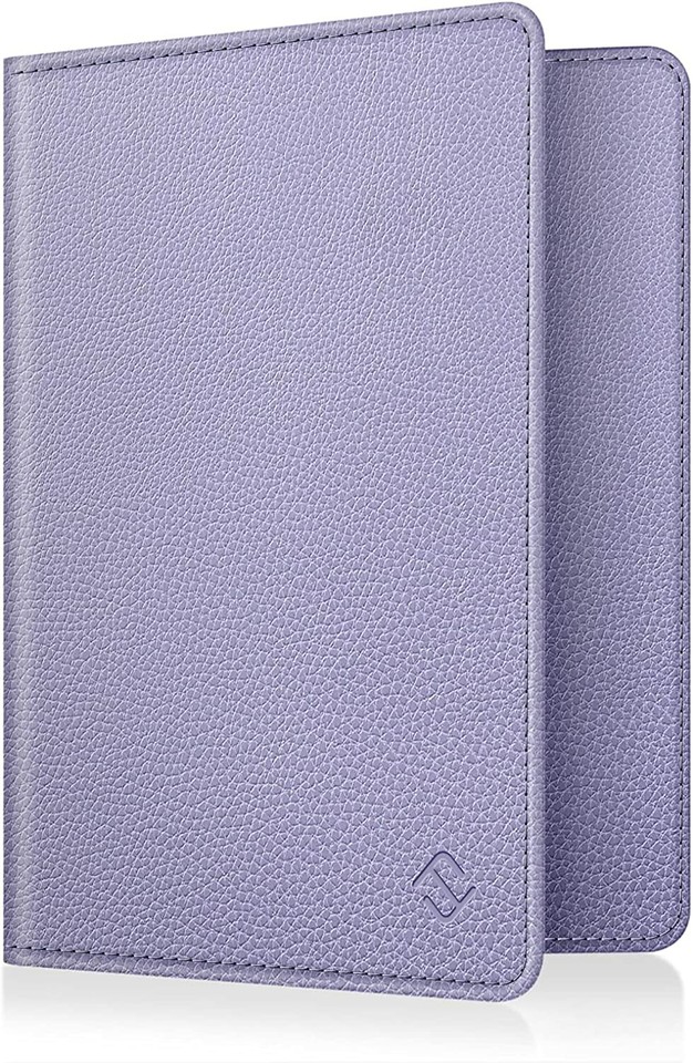 Passport Holder Travel Wallet RFID Blocking PU Leather ID Card Case ...