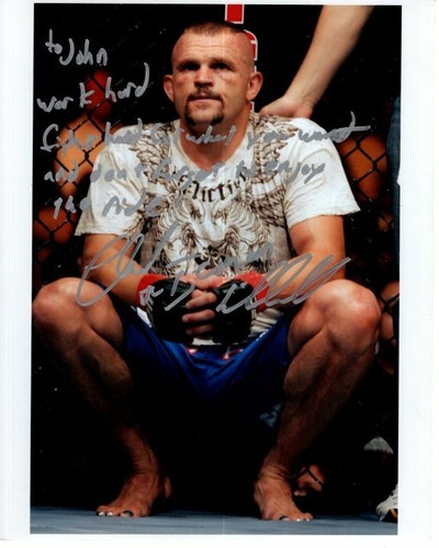 CHUCK LIDDELL Autographed Signed 8x10 UFC Photograph - To John GREAT ...
