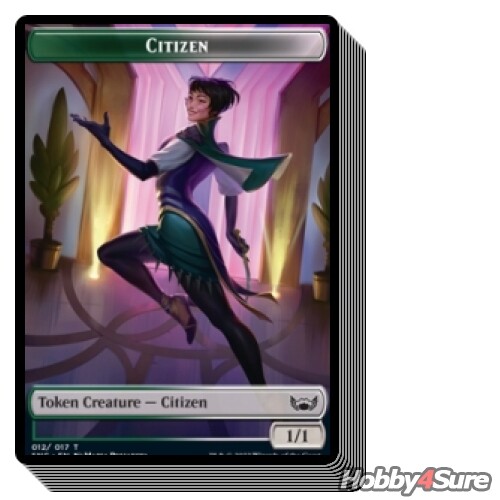 10 pcs Citizen Token (12/17) M/NM Magic MTG Streets Of New Capenna | eBay
