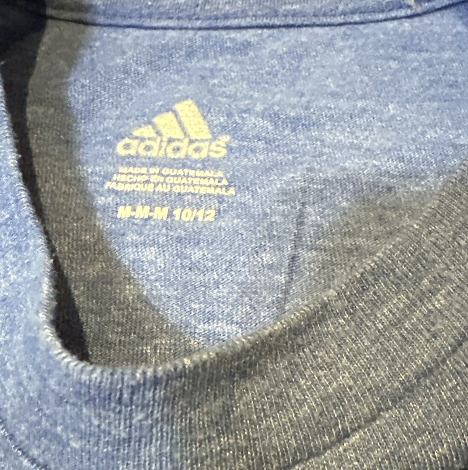 Adidas Golden State Warriors Steph Curry Blue Youth Boys Medium 10/12 Shirt | eBay