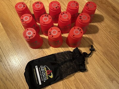 Official WSSA Speed Stacks Cups, 12 Red With Storage, Carry Sleeve | eBay