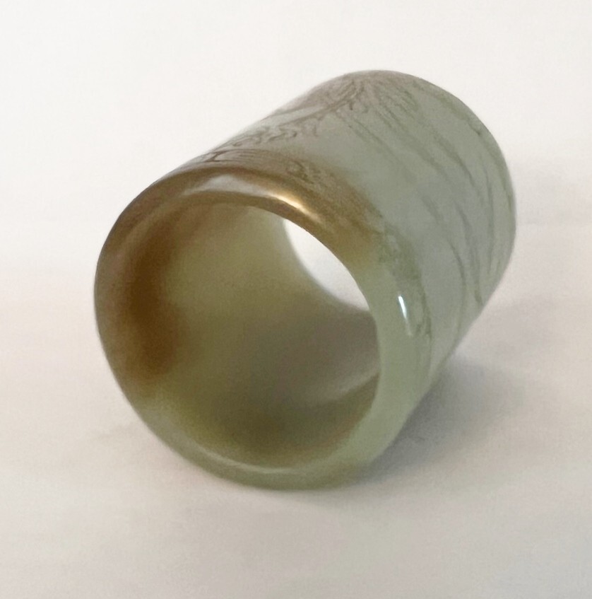 Chinese Jade Thumb Ring M3917 | eBay