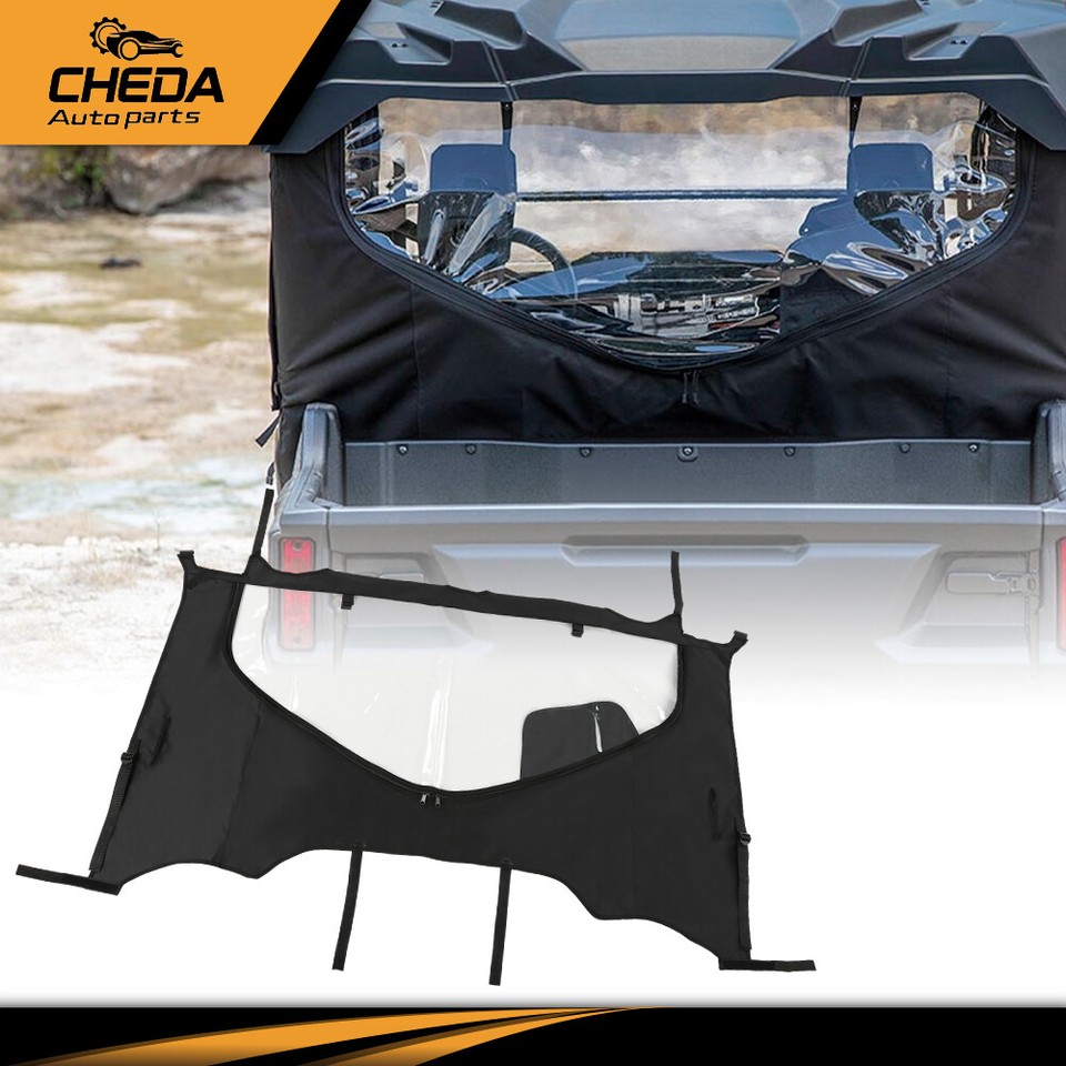 Fit For 2016-2023 Honda Pioneer 1000 /1000-5 UTV Fabric Rear Panel ...
