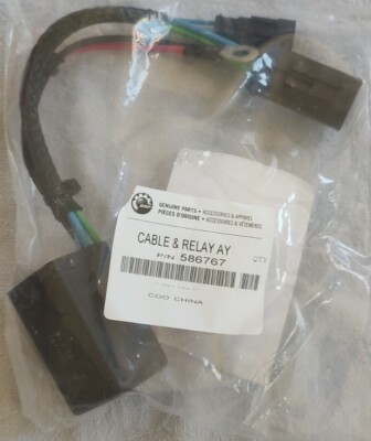 NEW Genuine Evinrude Johnson BRP OMC Trim Relay and Cable AY 0586767 ...