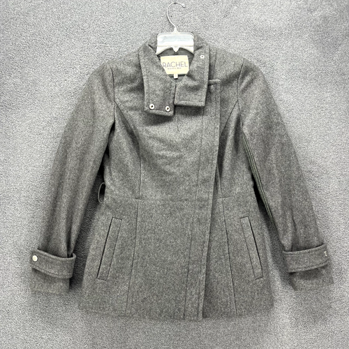 Rachel Roy Coat Women’s XS Gray Snap & Full Zip Wool Blend Jacket | eBay
