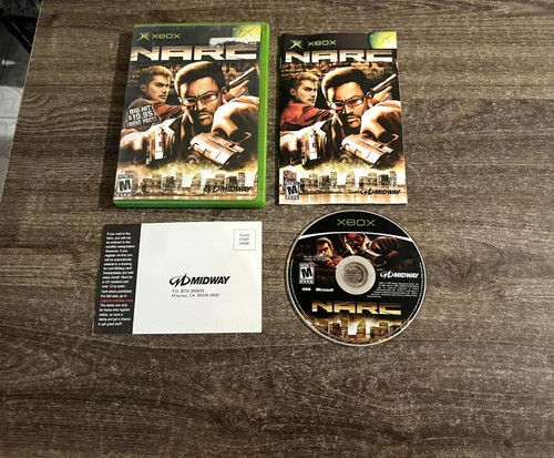 Narc (Xbox, 2005) COMPLETE! Tested & Working! | eBay