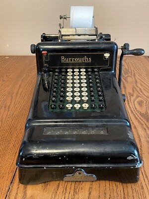 Cash Register, Adding Machines - Crank Adding Machine