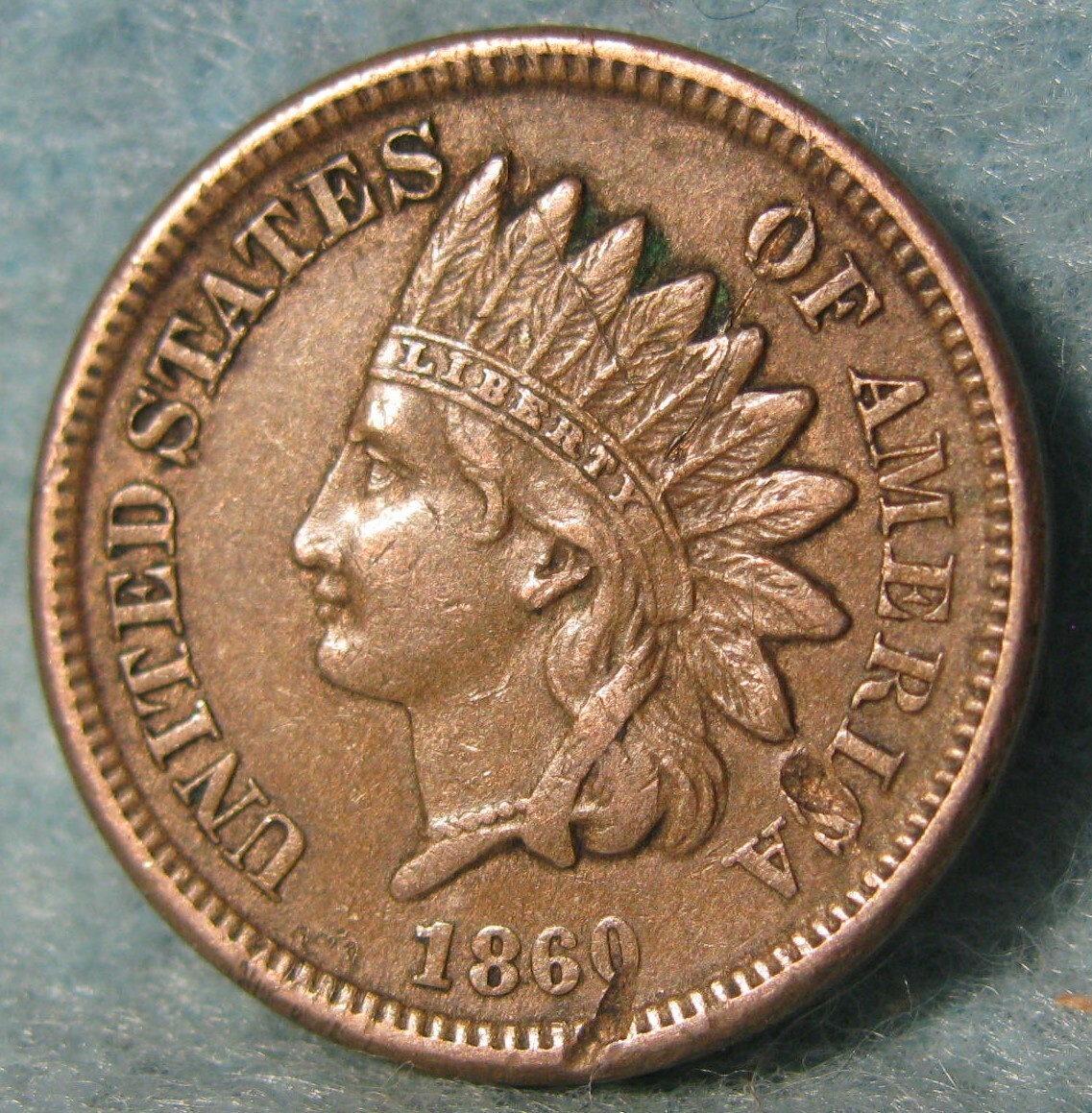 1860 Indian Head Penny Small Cent United States Coin #332 | eBay