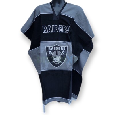 Las Vegas Raiders Embroidered Poncho | eBay