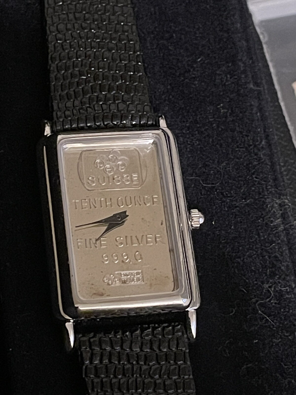 Pamp Suisse 1/10 Oz .999 Silver Bar Watch With Assay | eBay