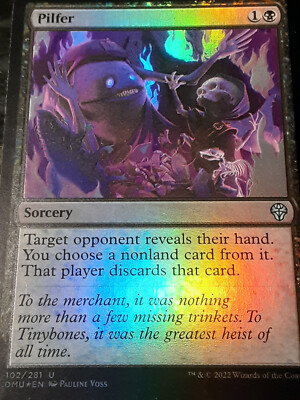 Pilfer FOIL , Dominaria United ,Near Mint ,MTG,FREE SHIPPING | eBay