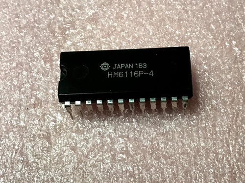 2 pcs HM6116P-4 2048 x 8 high speed CMOS static RAM | eBay