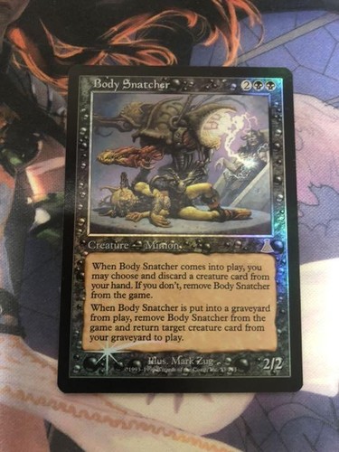 MTG Magic the Gathering Body Snatcher Foil anglais | eBay