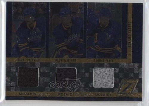 2010 Zenith Mozaics Triple Materials Drew Stafford Jason Pominville ...